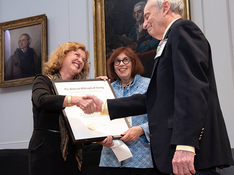 Weber receives Patrick Suppes Prize in Psychology