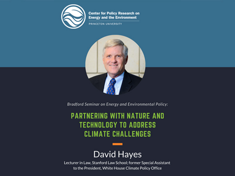 2023 Bradford Seminar – David Hayes - Andlinger Center for Energy and ...